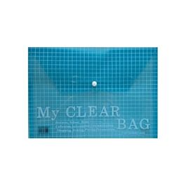Deluxe Document Bag "My Clear Bag" A4, 12/pack, Blue in Dubai, Abu ...